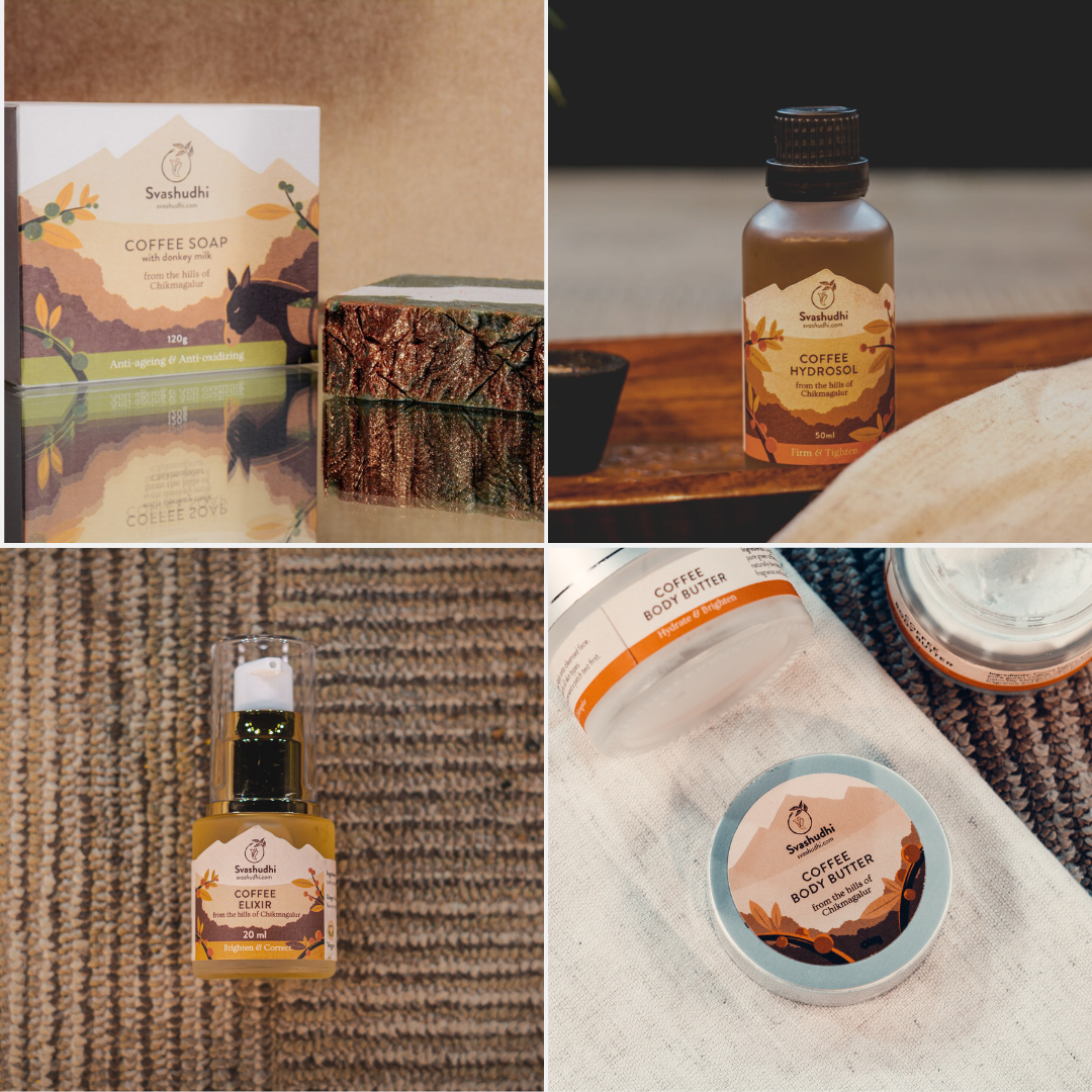 Anti-Aging Coffee Based Skincare CTM Routine – Svashudhi